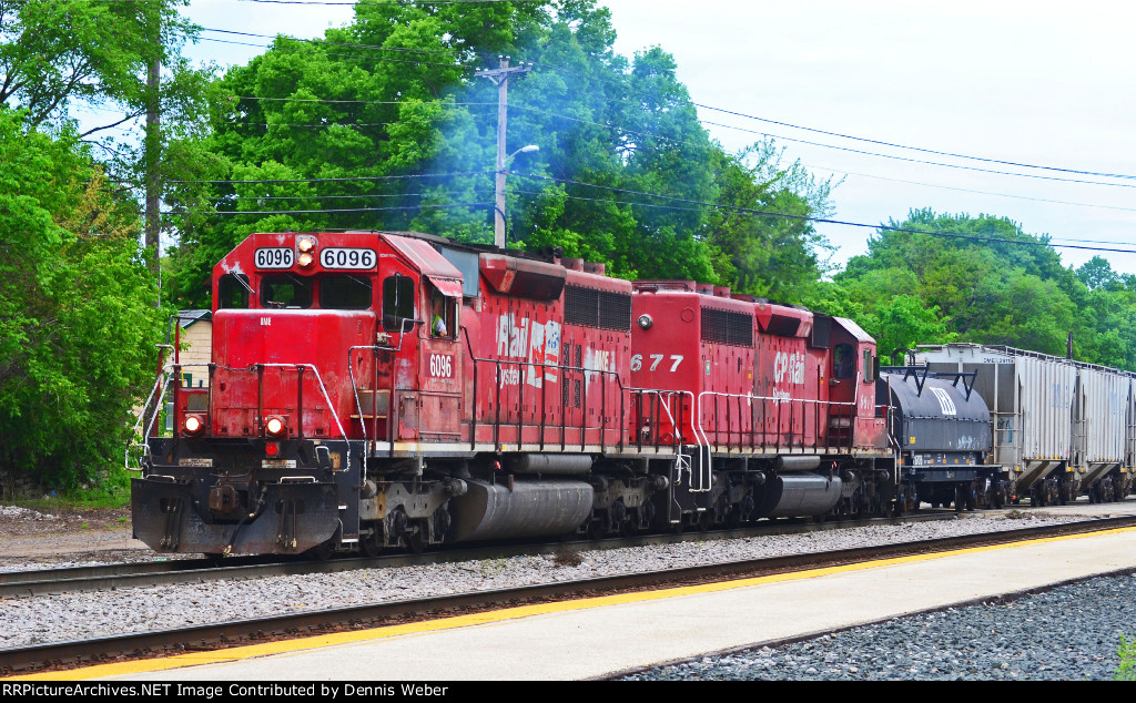 DM&E 6096, CP's Tomah Sub.